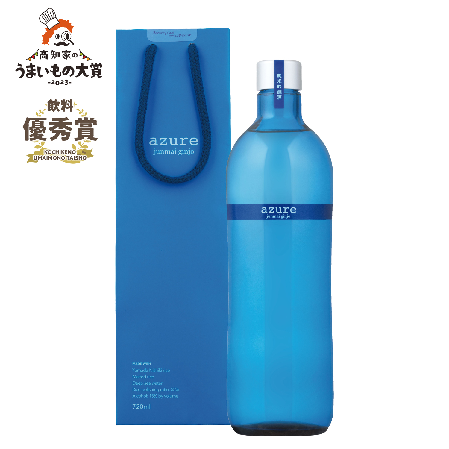 純米吟醸酒 'azure' (アジュール)｜土佐鶴オンラインショップ